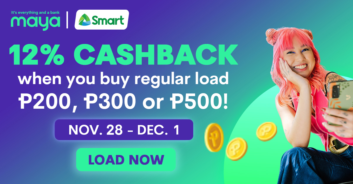 ENJOY UP TO PHP60 CASHBACK THIS NOVEMBER PAYDAY!